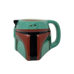 Star Wars - Kaffeebecher, Geformt, Boba Fett (Gr&uuml;n/Rot)