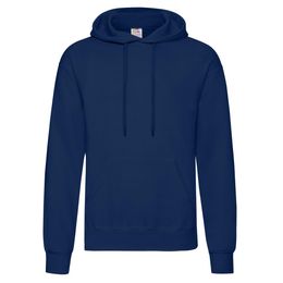 Fruit of the Loom - "Classic" Kapuzenpullover mit Kapuze f&uuml;r Herren (Marineblau)
