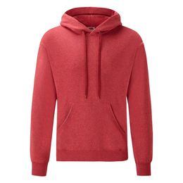 Fruit of the Loom - "Classic" Kapuzenpullover f&uuml;r Herren (Heide Rot)
