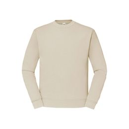 Fruit of the Loom - "Classic" Sweatshirt f&uuml;r Herren angesetzte &Auml;rmel (Nat&uuml;rlich)