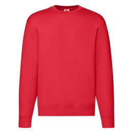 Fruit of the Loom - "Premium" Sweatshirt Eingesetzt f&uuml;r Herren (Rot)