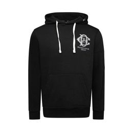 Duck and Cover - "Randolph" Kapuzenpullover f&uuml;r Herren (Schwarz)