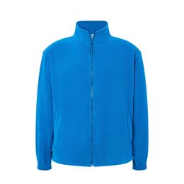 JHK - Fleecejacke Durchgehender Rei&szlig;verschluss f&uuml;r Herren (Aquablau)
