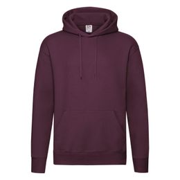 Fruit of the Loom - "Premium" Kapuzenpullover f&uuml;r Herren (Burgunderrot)