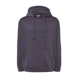 JHK - Kapuzenpullover f&uuml;r Herren, K&auml;ngurutasche (Denim)