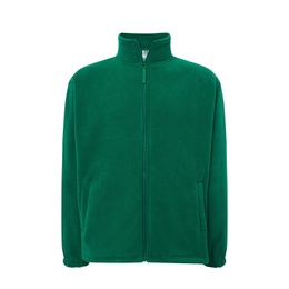 JHK - Fleecejacke Durchgehender Rei&szlig;verschluss f&uuml;r Herren (Irisches Gr&uuml;n)