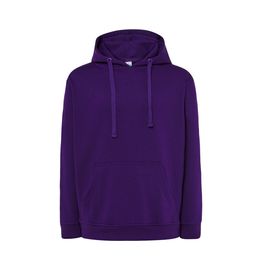 JHK - Kapuzenpullover f&uuml;r Herren, K&auml;ngurutasche (Violett)