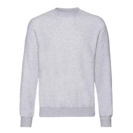 Fruit of the Loom - "Classic" Sweatshirt Eingesetzt f&uuml;r Herren (Grau)