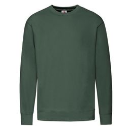 Fruit of the Loom - Sweatshirt f&uuml;r Herren angesetzte &Auml;rmel (Flaschengr&uuml;n)