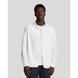 Lyle & Scott Lyle & Scott Popeline-Hemd aus Stretch-Stoff - Wei&szlig;