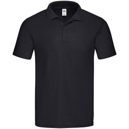 Fruit of the Loom - "Original" Poloshirt f&uuml;r Herren (Schwarz)