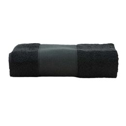 ARTG - Badetuch "Print-Me" (Schwarz)
