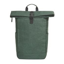 Halfar - "Circle" Rucksack f&uuml;r Laptops (Gr&uuml;n meliert)