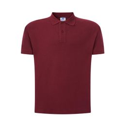 JHK - Poloshirt f&uuml;r Herren (Burgunderrot)