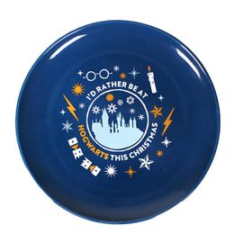 Harry Potter - Schloss Hogwarts-Teller, Keramik (Blau)