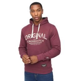 CrossHatch - "Vintarge" Kapuzenpullover f&uuml;r Herren (Rum Rosinen)