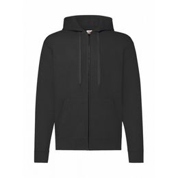 Fruit of the Loom - "Classic" Kapuzenpullover f&uuml;r Herren (Schwarz)