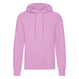 Fruit of the Loom - "Classic" Kapuzenpullover f&uuml;r Herren (Hellrosa)