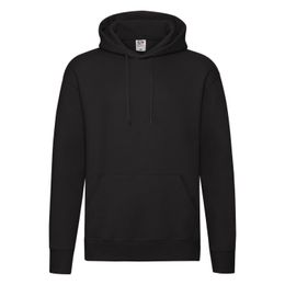 Fruit of the Loom - "Premium" Kapuzenpullover f&uuml;r Herren (Schwarz)