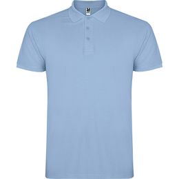 Roly - "Star" Poloshirt f&uuml;r Herren (Himmelblau)