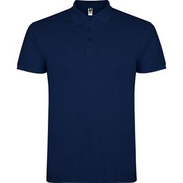 Roly - "Star" Poloshirt f&uuml;r Herren (Dunkles Marineblau)