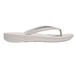 fitflop Fit Flop - Glitzer Flipflops f&uuml;r Damen, iQushion (Grau)