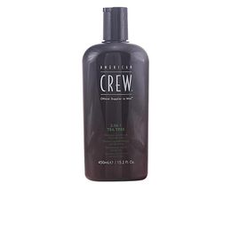 American Crew Tea Tree 3 In 1 Shampoo, Conditioner And Body Wash 450 ml