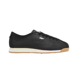 Lacoste - "Club" Sneaker f&uuml;r Herren, Leder, niedrig geschnitten (Schwarz)