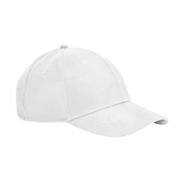 Beechfield - "Performance" Baseball-M&uuml;tze (Wei&szlig;)