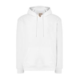 JHK - "Teide" Kapuzenpullover f&uuml;r Herren/Damen Unisex (Wei&szlig;)
