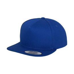 Flexfit - "Classic" Snapback M&uuml;tze 5 Segmente (K&ouml;nigsblau)