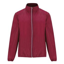 Roly - "Glasgow" Windjacke Zum Falten f&uuml;r Herren (Burgunderrot)