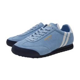 Patrick - "Dijon" Sneaker f&uuml;r Herren, Wildleder (Himmelblau/Wei&szlig;/Marine)