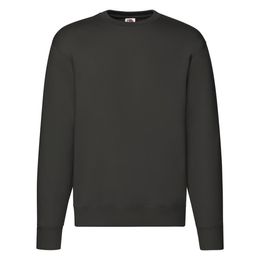 Fruit of the Loom - "Premium" Sweatshirt Eingesetzt f&uuml;r Herren (Holzkohle)