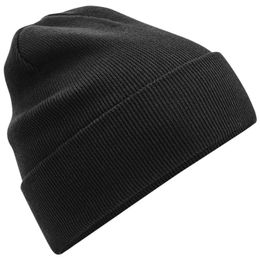 Beechfield - "Original" M&uuml;tze Mit B&uuml;ndchen (Schwarz)