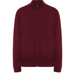 Roly - "Ulan" Sweatjacke f&uuml;r Herren/Damen Unisex (Granatrot)