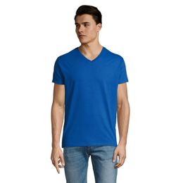 SOLS - "Imperial" T-Shirt V-Ausschnitt f&uuml;r Herren (K&ouml;nigsblau)