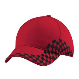 Beechfield - "Grand Prix" Baseball-M&uuml;tze (Rot)