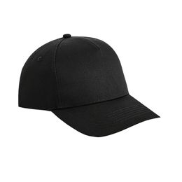 Beechfield - "Urbanwear" Snapback M&uuml;tze 5 Segmente f&uuml;r Herren/Damen Unisex (Schwarz)