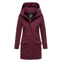 Marikoo Damen Softshelljacke &ndash; Mayleen, wasserabweisend mit Kapuze