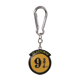 Harry Potter - "Platform 9 3/4" 3D Schl&uuml;sselanh&auml;nger (Gelb/Schwarz)
