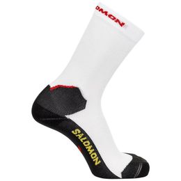 Salomon - "Speedcross" Socken f&uuml;r Herren/Damen Unisex (Wei&szlig;)
