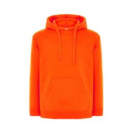 JHK - Kapuzenpullover f&uuml;r Herren, K&auml;ngurutasche (Orange)