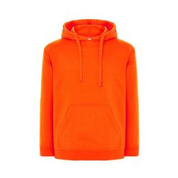 JHK - Kapuzenpullover f&uuml;r Herren, K&auml;ngurutasche (Orange)