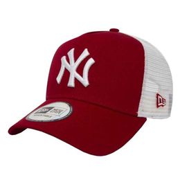 New Era - "MLB League" Trucker Cap f&uuml;r Herren/Damen Unisex (Rot)