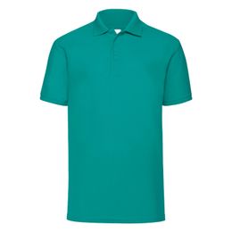 Fruit of the Loom - "65/35" Poloshirt f&uuml;r Herren (Smaragd)