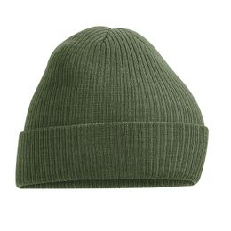 Beechfield - M&uuml;tze gerippt f&uuml;r Herren/Damen Unisex (Olivgr&uuml;n)