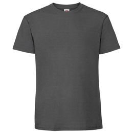 Fruit of the Loom Unisex-Erwachsene Iconic 195 T-Shirt (Hellgrau unifarben)