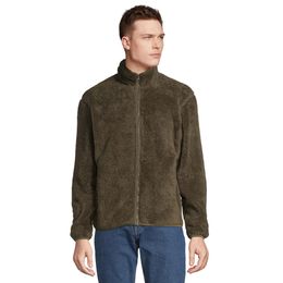 SOLS - Fleecejacke f&uuml;r Herren/Damen Unisex, Durchgehender Rei&szlig;verschluss (Army-Gr&uuml;n)