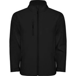 Roly - "Nebraska" Softshelljacke f&uuml;r Herren (Schwarz)